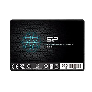 Silicon Power S55 240GB 2.5" 7mm SATA III Internal Solid State Drive SP240GBSS3S55S25