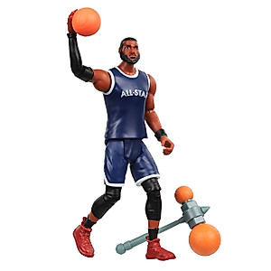 Oonies Space Jam: A New Legacy - Baller Action Figure - 5" Lebron James with Acme B-Ball Blocker