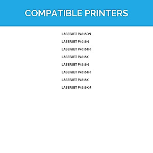 LD Products Compatible Replacement for HP 64 64A Toner Cartridge CC364 CC364A Standard Yield (Black, Single) HP Laserjet: P4015dn, P4015n, P4015tn, P4015x, P4515n , P4515tn, P4515x, P4515xm