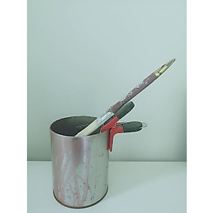 A99 3pcs Magnetic Paint Brush holder clip with Tin Opener DIY tools Red