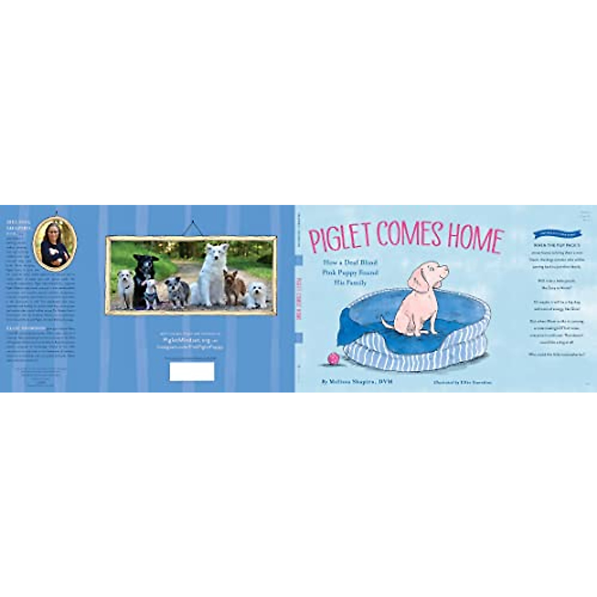 Piglet Comes Home: How a Deaf Blind Pink Puppy Found His Family