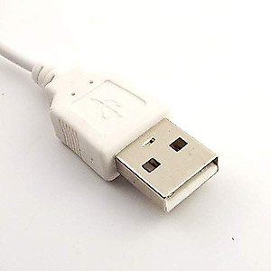 Lysee Data Cables - 1x USB 2.0 Hub 4-Port Speed Adapter for PC Laptop with Individual Power Switch White/Black - (Color: Black)