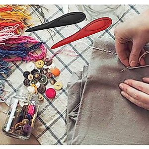 Fbshicung 3 Pieces Point Tuner Seam Creaser Creases Sewing Tools Plastic Sewing Mark Turner Point Tuner Seam Presser Tool Sewing Quilting DIY Accessory