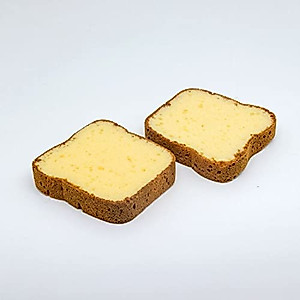 WEEILYAM, 2-Count Fun Toast Dish Washing Compressed Cellulose Sponge for Kitchen Cleaning Supplies