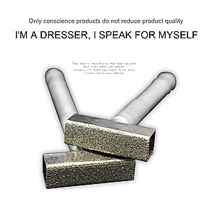 XENITE Grinding and Polishing Head Grinding Wheel Dresser with Flat Diamond Coated Surface for Truing Grinding & Deburring Wheels Abrasive Dressing Tools Polishing