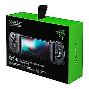 Razer Kishi for Android - Smartphone Gaming Controller (USB-C Connection, Ergonomic Design, Individual Fit for Mobile Phones, Analog Stick, Ultra Low Latency) Black
