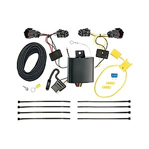 Tekonsha 118583 T-One Connector Assembly with Upgraded Circuit Protected ModuLite HD Module , Black