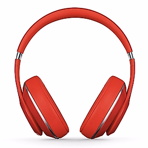Beats Studio 2 Wireless Over-Ear Headphones (MH8K2AM/A) Red - (Renewed)