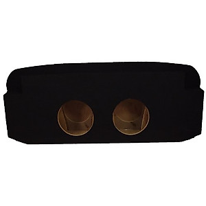 Compatible with Chevy Avalanche or Cadillac Escalade EXT 2002-2013 Dual 12" Subwoofer Behind Seat Sub Box Speaker Enclosure