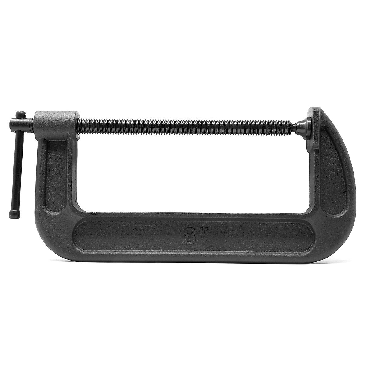 WEN CLC833 Heavy-Duty Cast Iron C-Clamps with 8-Inch Jaw Opening and 3.4-Inch Throat