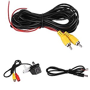 Car Rear View reversing Camera for Mercedes-Benz C-Class E CLS W203 W211 W219, 170° Wide-Angle Camera Waterproof Black