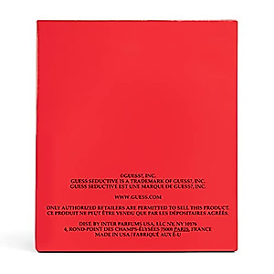 GUESS Seductive Red Women/Femme Eau de Toilette Perfume Spray For Women, 1.7 Fl. Oz.