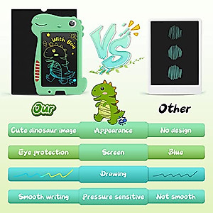 LEYAOYAO LCD Writing Tablet 10Inch Toddler Toys, Doodle Board with Bag Drawing Pad Gifts for Kids, Dinosaur Boy Toy Drawing Board Birthday, Drawing Tablet for Boys Girls 3-6 Years Old
