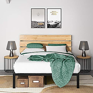 ZINUS Paul Metal Platform Bed Frame / Wood Slat Support / No Box Spring Needed / Easy Assembly, Full