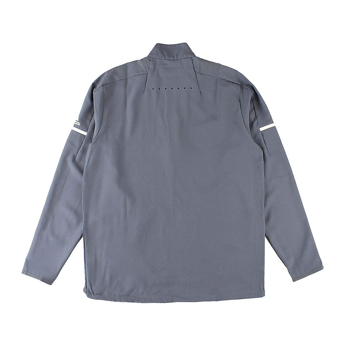 adidas Men's Team Iconic Long Sleeve 1/4 Zip Pullover Onix/White