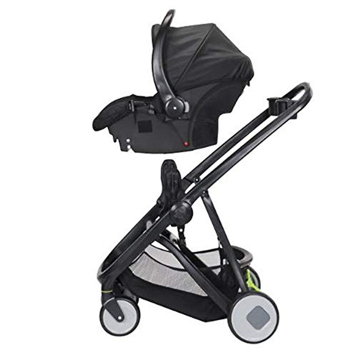Safety 1st Riva 6-in-1 Flex Modular Travel System with Onboard 35 FLX Infant Car Seat and Base, Grey Canyon
