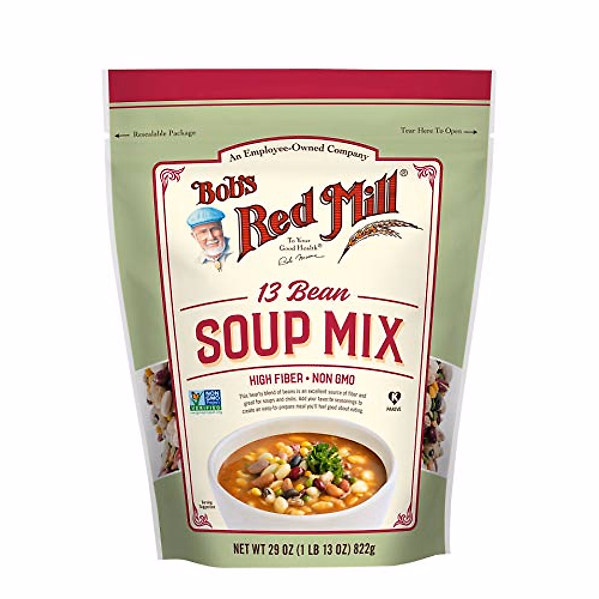 Bob's Red Mill 13 Bean Soup Mix, 29-ounce (Pack of 4)