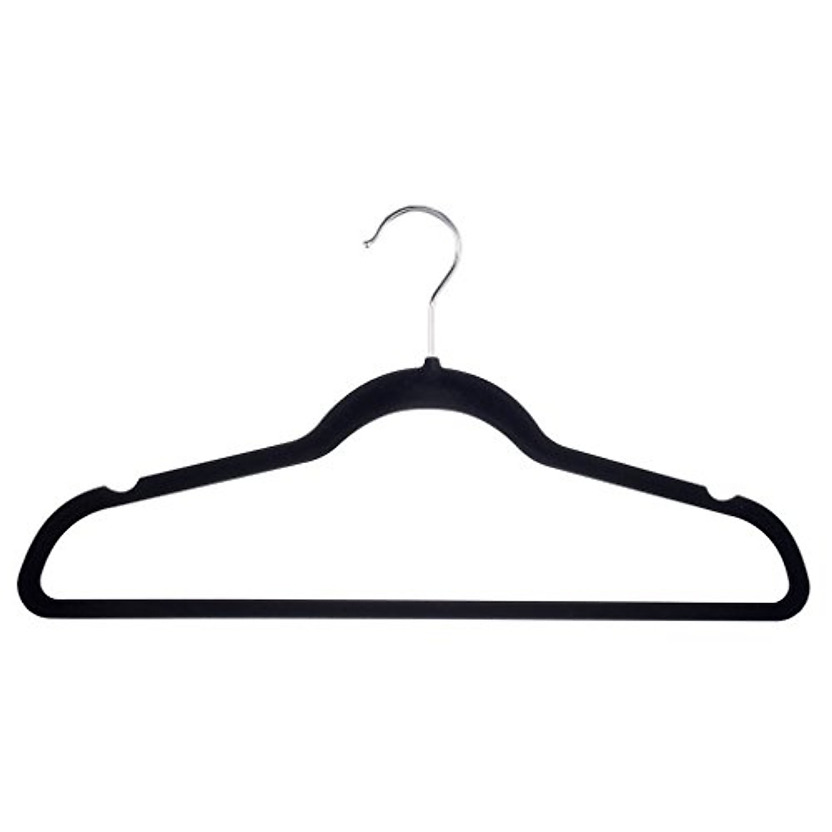 Home-it Premium Velvet Hangers Heavy Duty Clothes Hook Swivel 360-Ultra Thin, 30 Pack