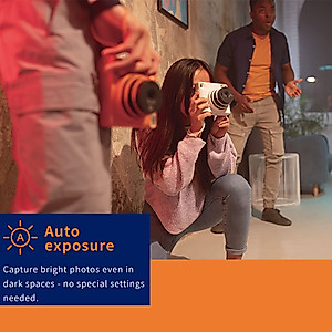 Fujifilm Instax Square SQ1 Glacier Blue Instant Camera + Fuji Instax Square Instant Film + Accessory Bundle