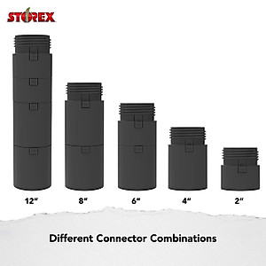 Storex Active Tilt Stool – Ergonomic Seating for Flexible Office Space and Standing Desks, Adjustable 12-24 Inch Height, Black (00320A01C)