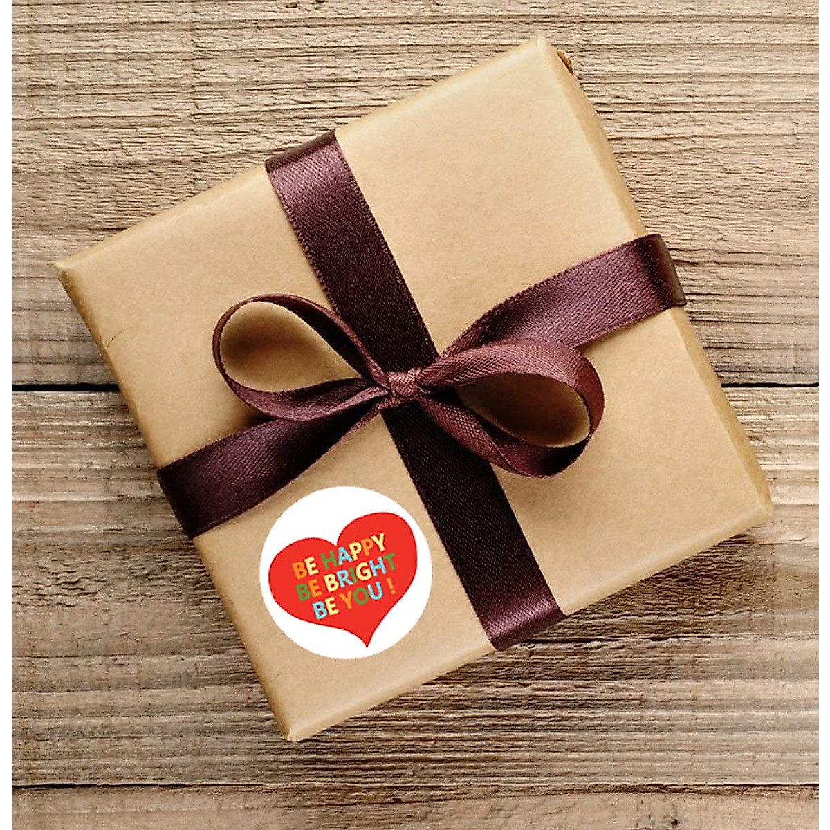 Top label Be Bright Motivational Saying Stickers,Be Happy Be You Inspirational Sealing,Encouraging Self-Adhesive Label for Phone, Scrapbook,Laptops,Water Bottle,Gift,1.5 Inch,500 Pcs Per Pack.