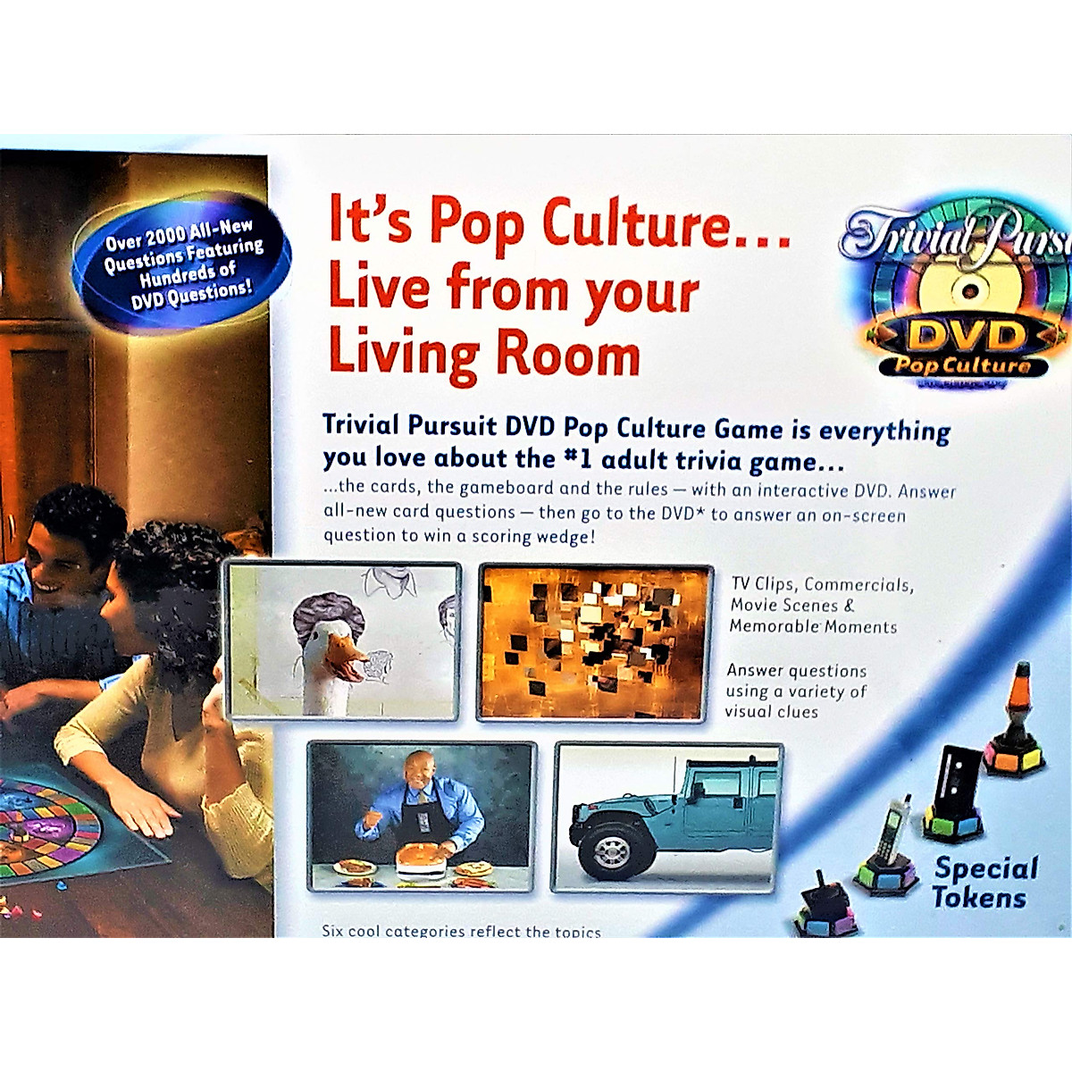 Trivial Pursuit Pop Culture DVD Trivia Game