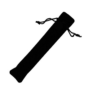 Jinhao 159 Fountain Pen, Fude Pen Bent Nib, Black Lacquer Gold Trim Big Heavy Pen with Pouch and Ink Converter