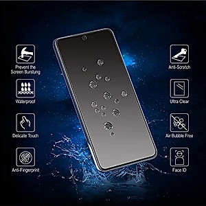AACL Galaxy S21 FE Screen Protector Tempered Glass for Samsung Galaxy S21 FE 5G,6.4 Inch,[Support Fingerprint Unlock][Full Screen Coverage (except edges)][9H] [3 Pack]