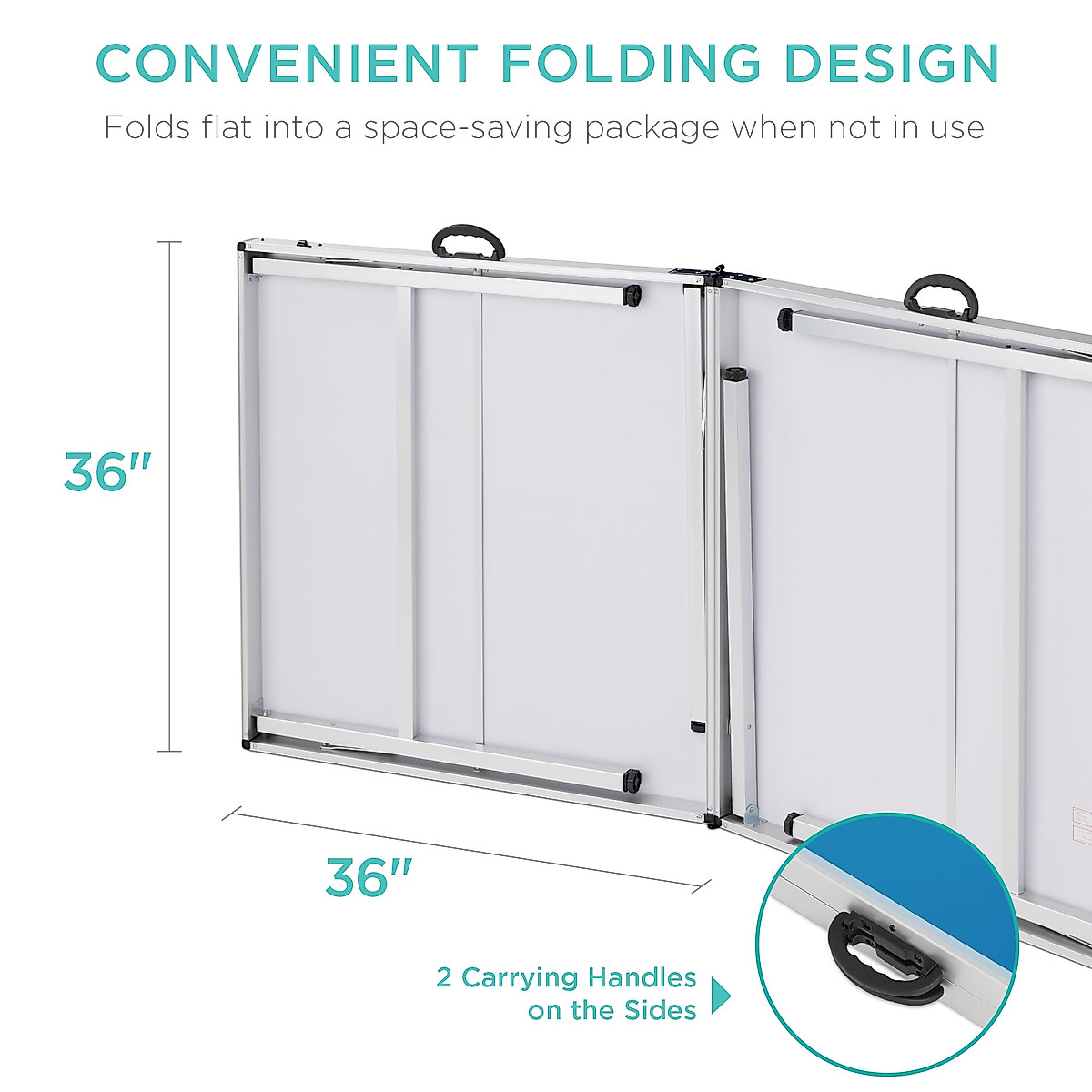 Best Choice Products 6x3ft Portable Ping Pong Table Game Set, Folding Indoor Outdoor Table Tennis for Rec Room w/ 2 Paddles, 2 Balls, Net, Carrying Bag, Adjustable Feet