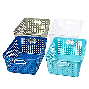 Really Good Stuff Large Baskets - Cool and Calm, 4 Pack