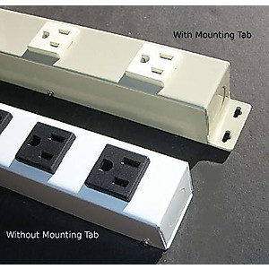 24” 6 Outlets Hardwired Power Strip, ALCI, USB