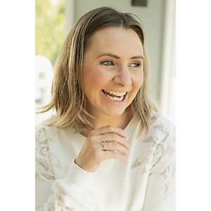 Heartland By Beverley Mitchell .925 Sterling Silver 6X4mm Oval Cut Yellow Citrine & Lab-Created White Sapphire Scalloped Flower Statement Ring - Size 8