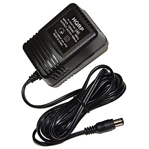 HQRP AC Adapter Compatible with Roland BRA-120 CL-50 DS-330 EH-50 GE-21 DL-50 DR-660 GR-09 JX-1 SPD-11 SPD-20, Power Supply Cord, 12V AC 12449622 BRA120, ETL Listed