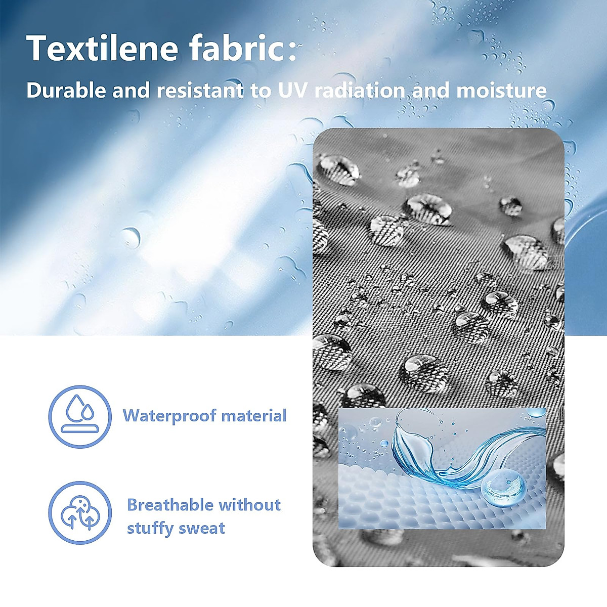 Patio Chaise Lounge Set of 3, Outdoor Pool Lounge Chair Beach Sunbathing Lawn Lounger Recliner Chair, Backrest Tanning Chairs with Arm & Side Table for All Weather, Poolside, Deck, Balcony, Backyard