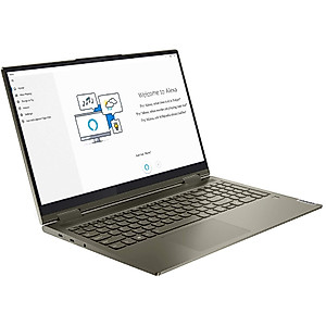 Lenovo Yoga 7i Laptop with 15.6" FHD 500 nits Touchscreen, 11th Gen Intel i7-1165G7, 1TB SSD, 16GB DDR4, HDR 400, Wi-Fi 6, BT 5.0, and Windows 10 Pro