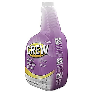Diversey - CBD540281 Crew Shower, Tub and Tile Cleaner 32 oz./946 mL Capped Spray Bottles (Pack of 4)