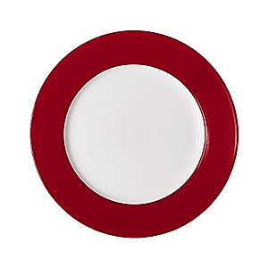 Pfaltzgraff Kenna Red 16-Piece Porcelain Dinnerware Set, Service for 4