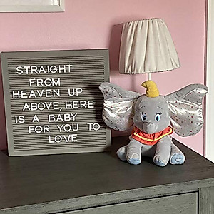 Disney Baby Dumbo Animated Plush Elephant with Flapping Ears, Music and Lights