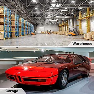 2 Pack 280W Equivalent LED Corn Light Bulb, 4000 Lumen 6500K Cool White Daylight 40W LED Corn Lamp,E26/E27 Medium Base,for Indoor Outdoor Warehouse Garage Basement Backyard Factory Barn and Many Area