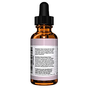 DOUBLE SIZED (2 oz) PURE VITAMIN C SERUM FOR FACE With Hyaluronic Acid - Anti Wrinkle, Anti Aging, Dark Circles, Age Spots, Vitamin C, Pore Cleanser, Acne Scars, Organic Vegan Ingredients