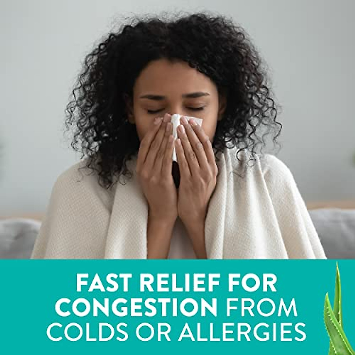 Vicks Sinex Severe Nasal Spray with Moisturizing Ultra Fine Mist, Decongestant for Stuffy Nose Relief from Cold, Allergy, Sinus Pressure - 265 Sprays