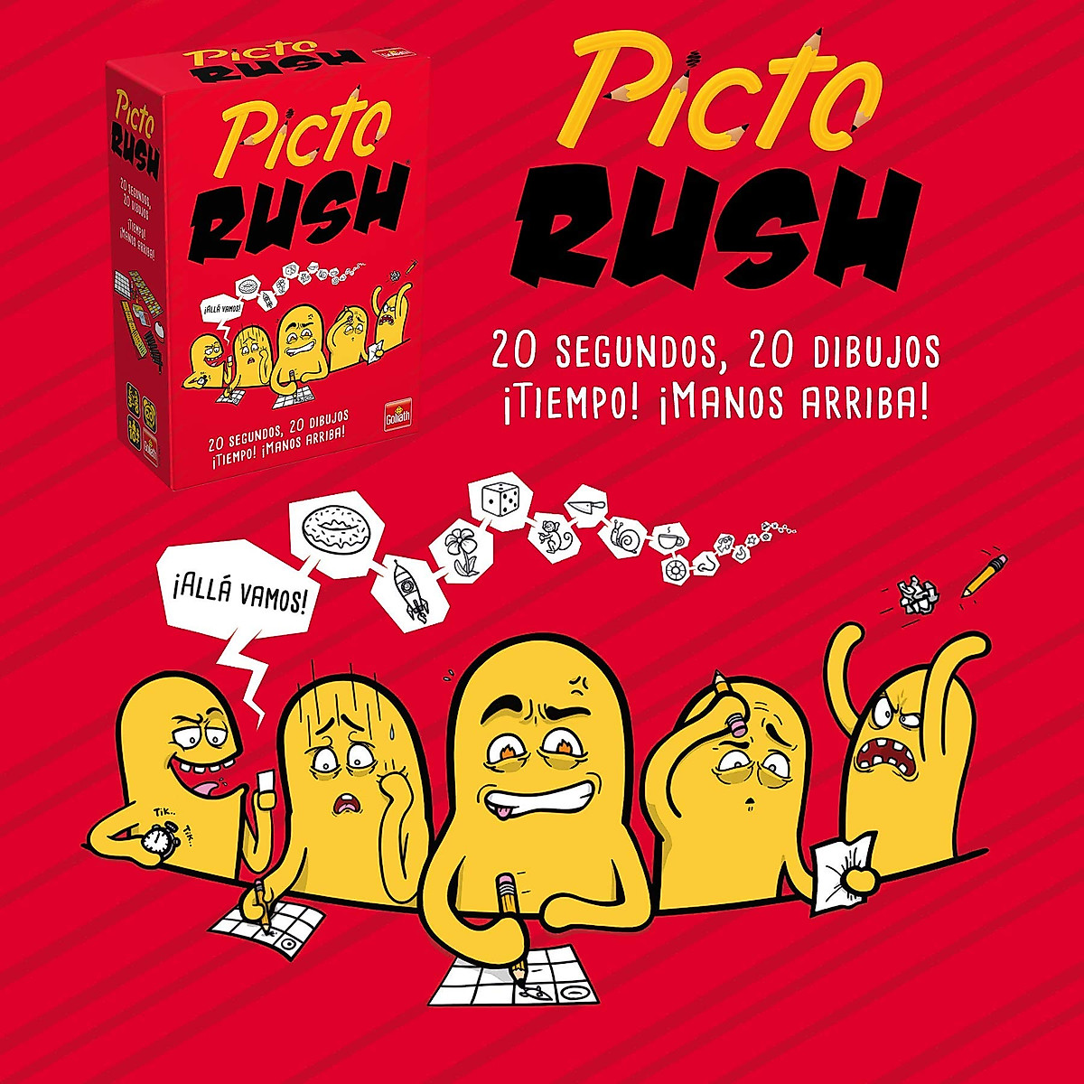 Goliath Picto Rush The Fastest Drawing Game of All Times!