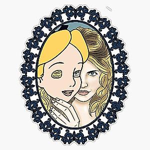 Magnet Alice Ouat Vinyl Decal Magnetic Sticker 5"