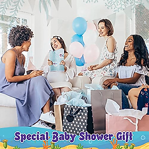 6 Pcs Mermaid Baby Monthly Milestone Blanket Daily Weekly Monthly Fleece with 2 Frames for Newborn Baby Shower, 47 x 39 Inches and Mermaid Outfit Baby Photo Props Headband Bra Tail, Aquamarine