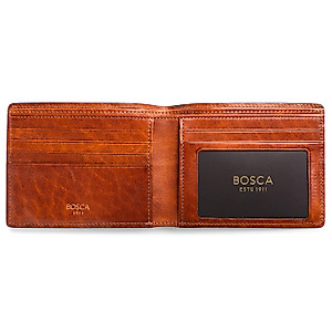 Bosca Men’s Wallet, Dolce Leather Executive I.D. Wallet