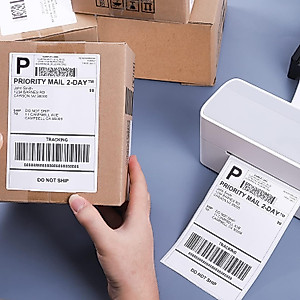 ASprink 4"x6" Thermal Shipping Labels - Thermal Address Labels for Shipping Label Printer - Label Paper Compatible with MUNBYN, Rollo, Zebra and Other Label Printer, 2 Pack(500 Roll/Pack)