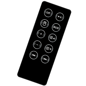 Replacement Remote Control fit for Bose SoundDock 10 Bluetooth Digital Music System AM316536 AM314136,Replace Remote Control fit for Bose Sounddock Series II & Sounddock Series III
