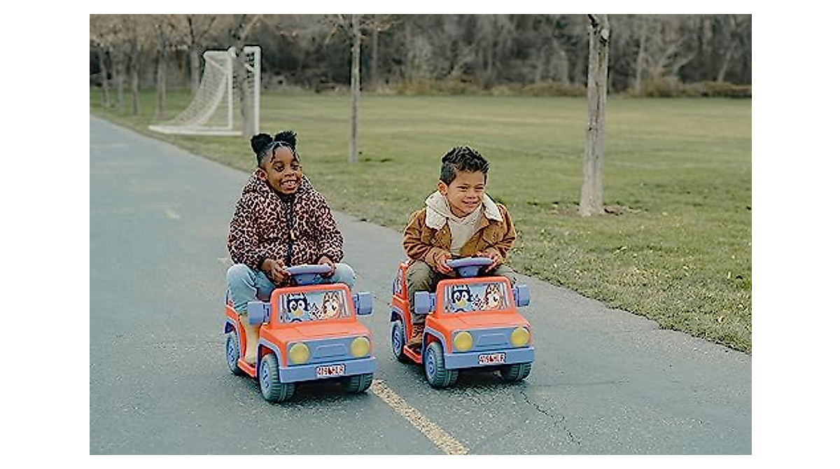Bluey 6V Ride On Car for Kids - Safe & Fun Electric Toy