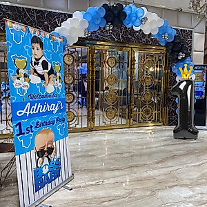 Black Number 12 Balloon 40 in, 12 Number Balloon, 12th Black Birthday Decorations, 12 Year Old Girl Boy Party Suppliers