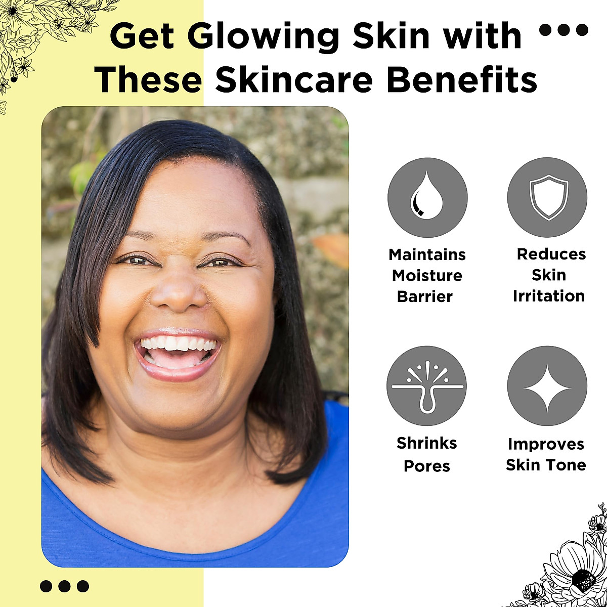 Refreshing Toner for Face with Rose Water and Organic Aloe for True Moisturization, Gentle Pore Cleaner & Pore Minimizer for Face, Hydrating Toner, Cruelty Free, Paraben Free, Skincare 4.0 Fl Oz